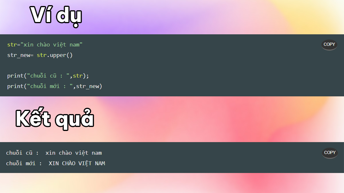 Hàm upper() trong Python - Cách sử dụng và ứng dụng hiệu quả trong lập trình